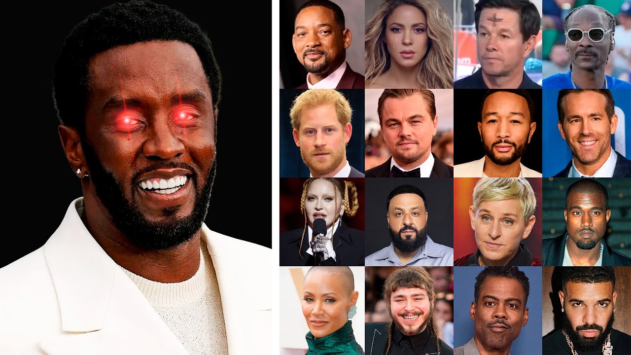 Mira a los 80 involucrados en Caso Diddy Sean Combs | Lista de Famosos ...