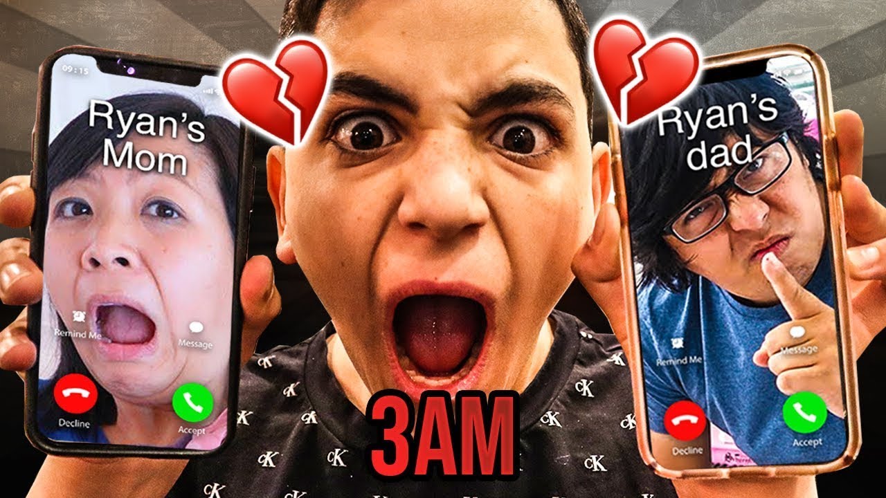 DO NOT CALL RYAN'S WORLD PARENTS AT 3AM!! (OMG THEY BROKE UP!) - YouTube