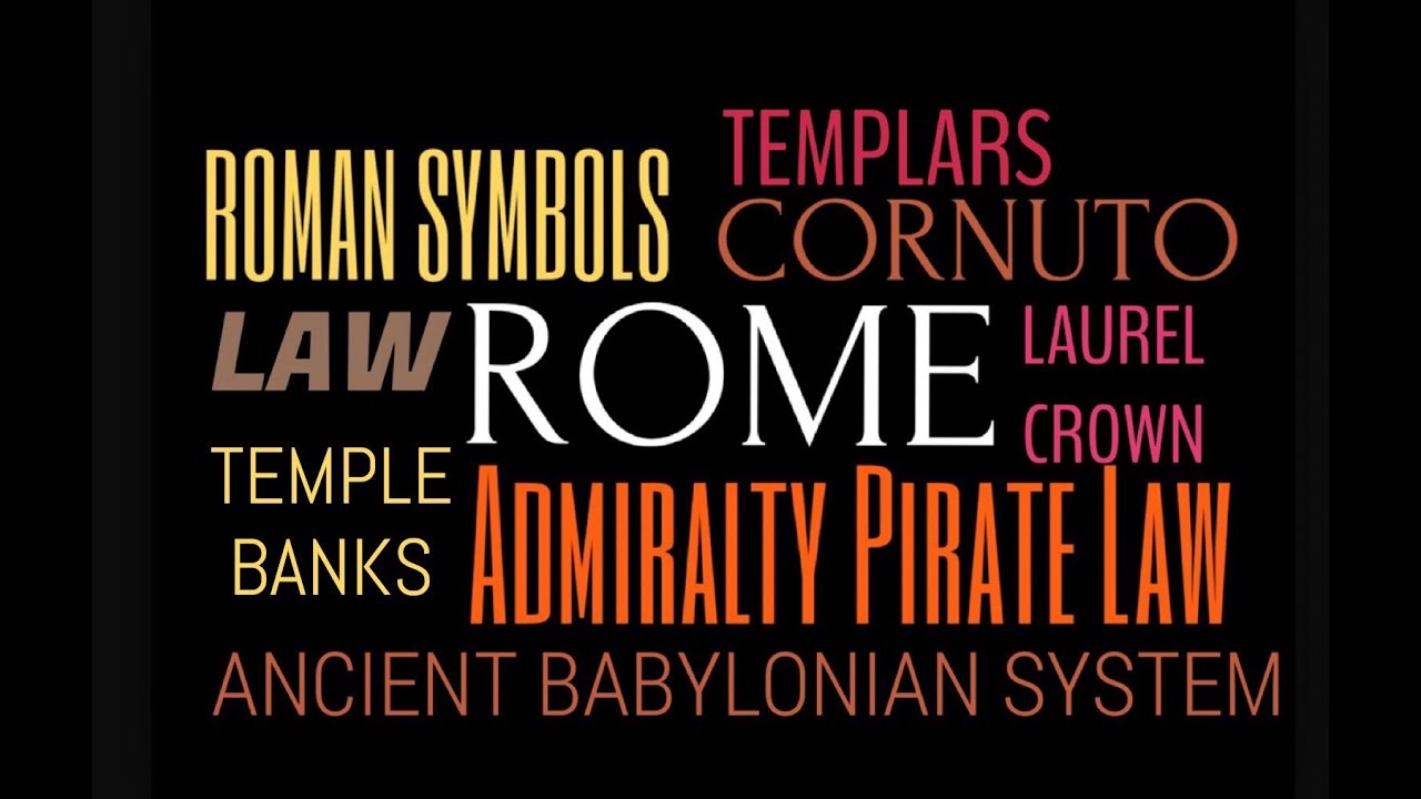 Ancient Roman Law Symbols
