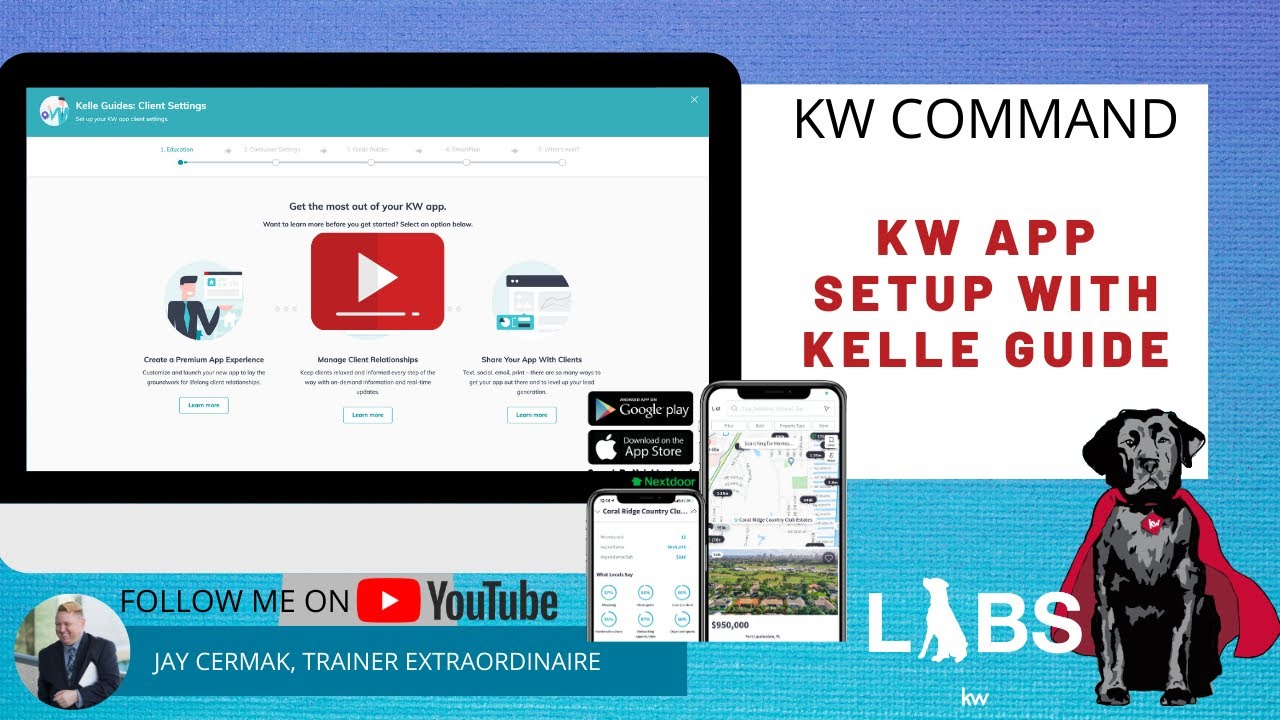 KW Consumer App: Kelle Guide Set Up - YouTube