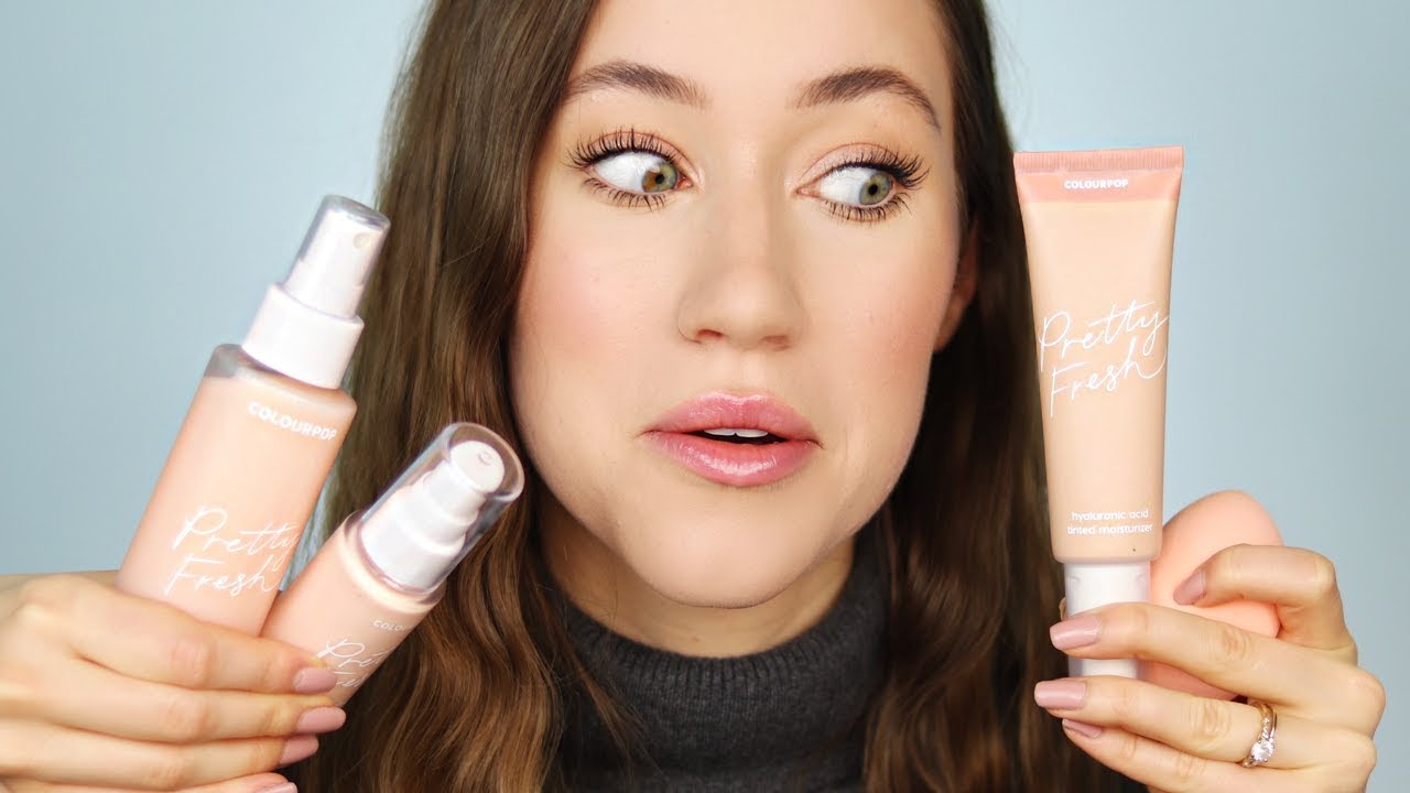 NEW "Pretty Fresh" Colourpop Makeup?! 😱 - YouTube
