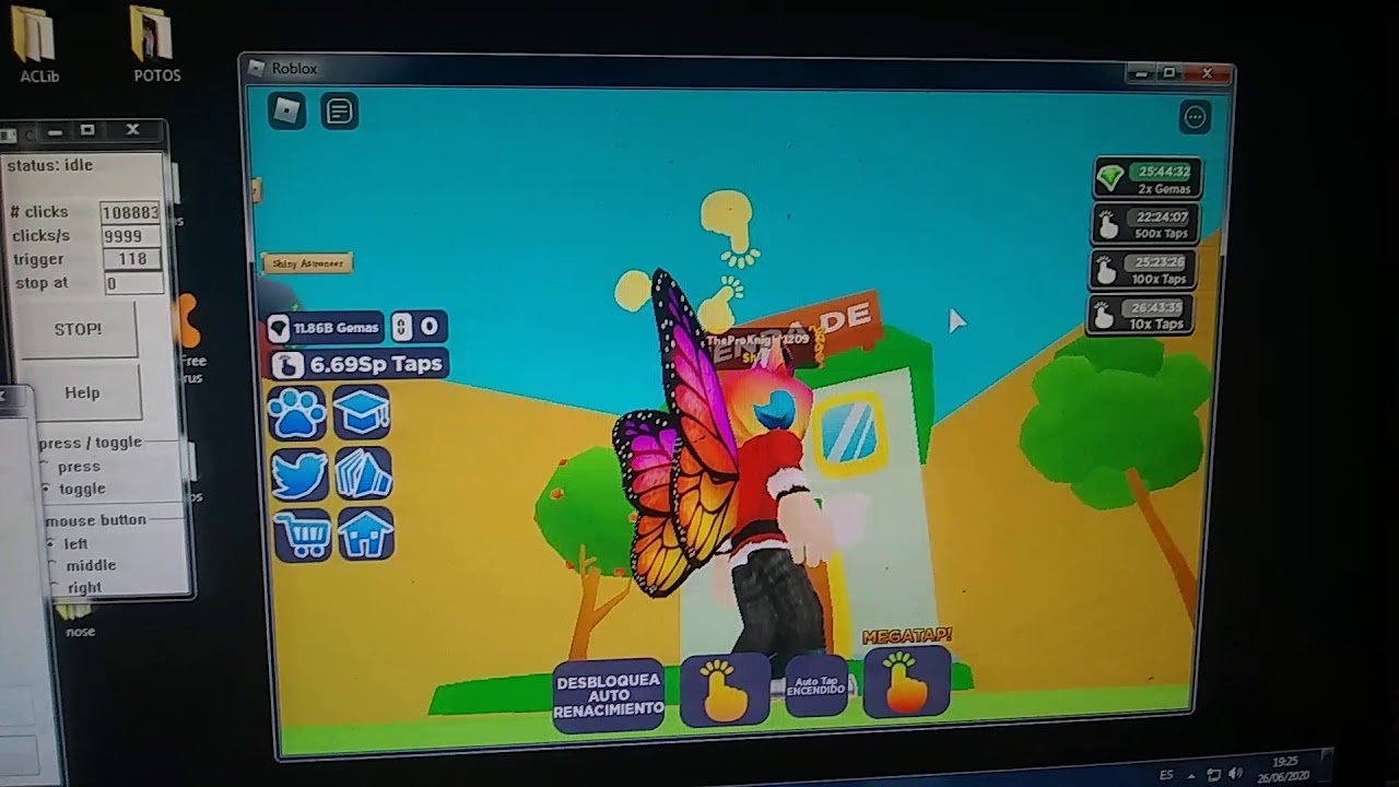 Mostrando Tapping Simulator Roblox. - YouTube