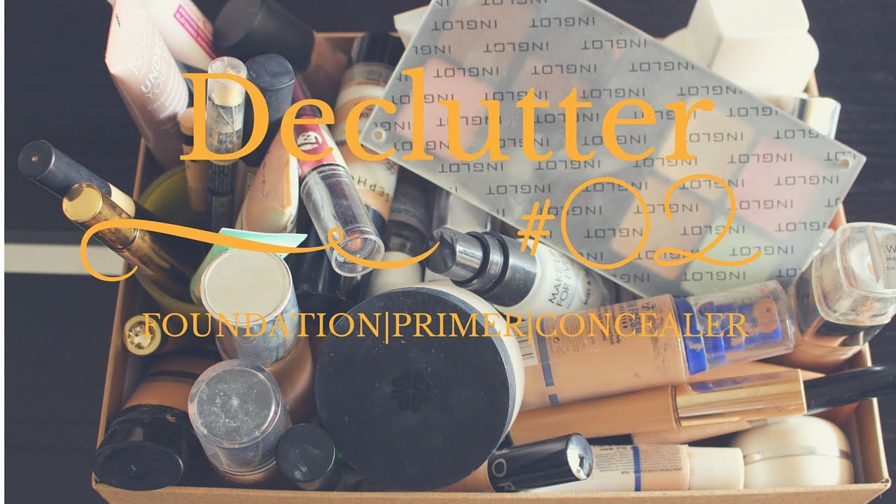 ΞΕΚΑΘΑΡΙΣΜΑ ΚΑΛΛΥΝΤΙΚΩΝ|MAKE UP| PRIMER| CONCEALER DECLUTTER MAKEUP ...