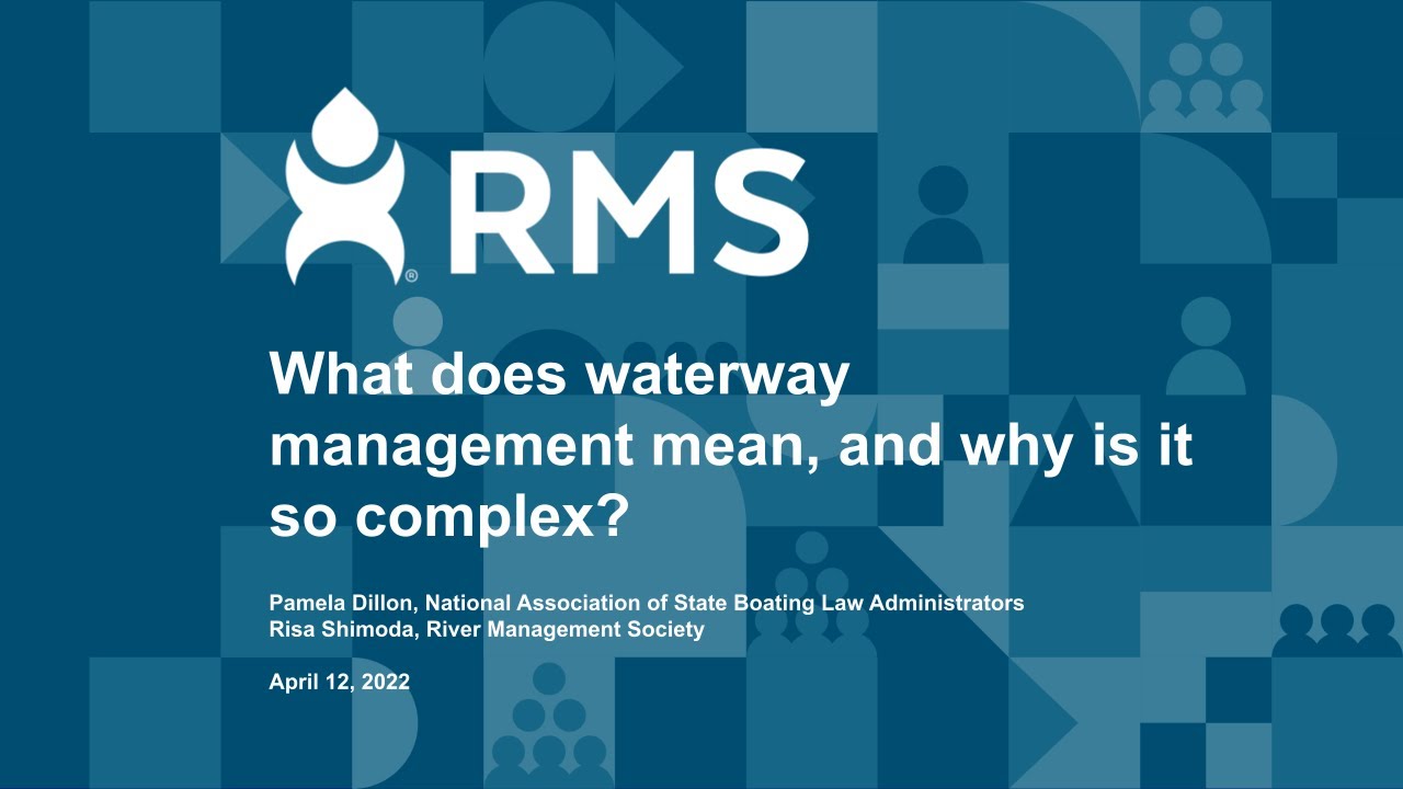 What does waterway management mean, and why is it so complex? - YouTube