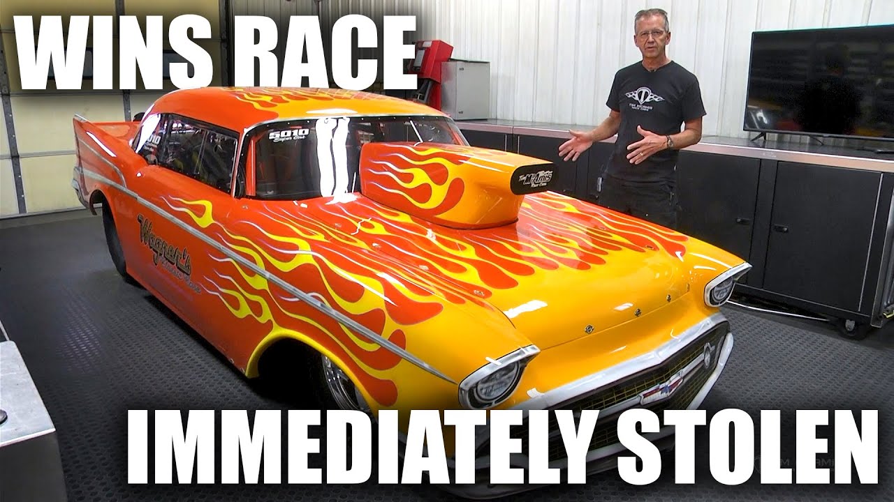 Crazy Story Behind Classic '57 Chevy Drag Car - YouTube
