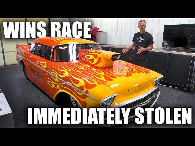 1957 Chevy Street Racer Blue II: A Former Local Drag Racing Legend 56