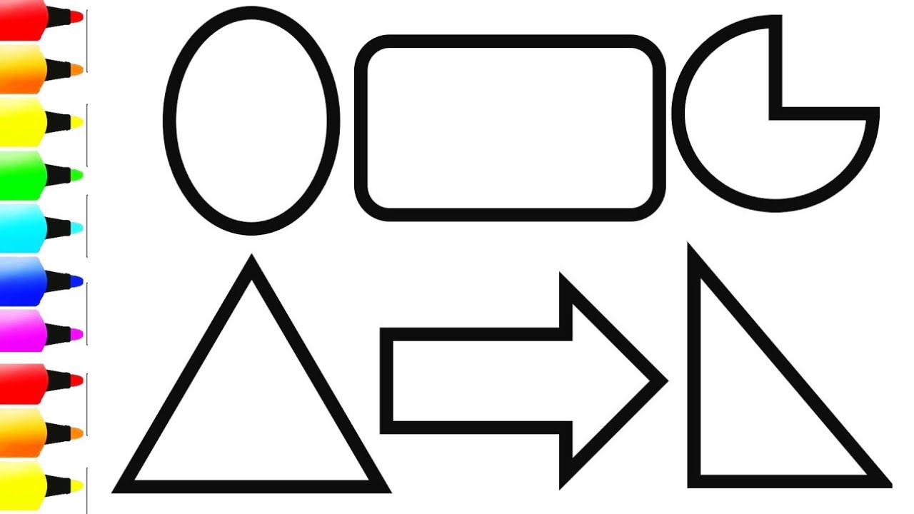 Learn New Shapes For Kids, Learn Colors,2D Shapes For Toddlers ...