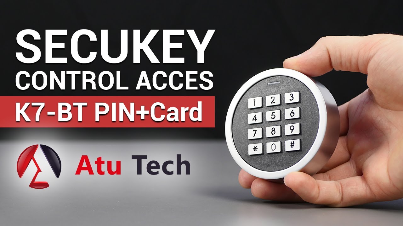 Control acces mini Card 125KHz EM Bluetooth si aplicatie mobila SECUKEY ...