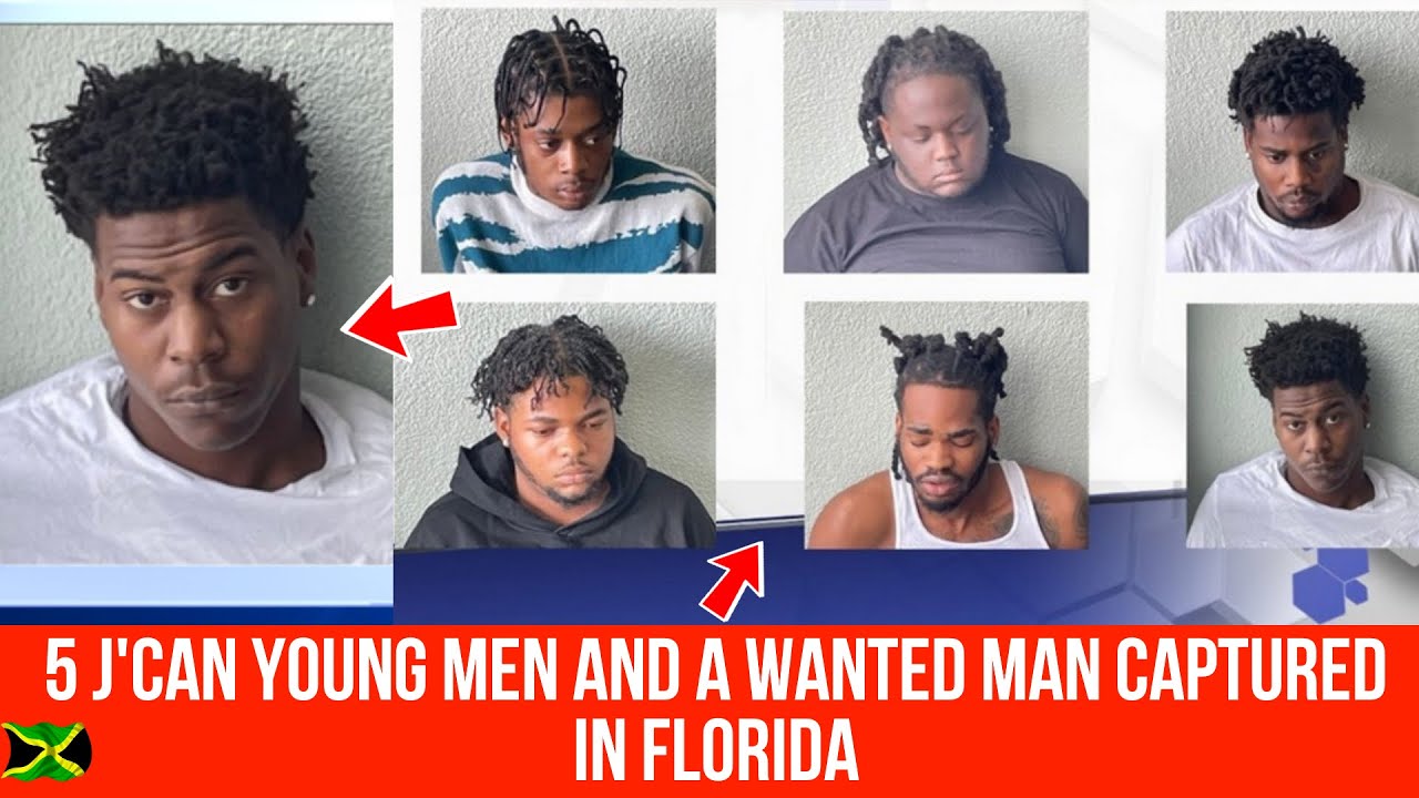 5 J'CAN MEN AND MAN WANTED FOR MURDA CAPTURED IN PANAMA CITY BEACH ...