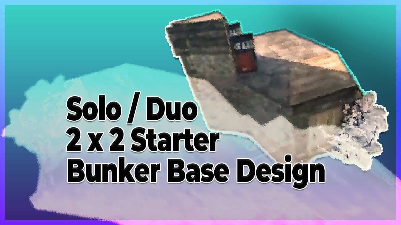 SOLO/DUO Starter Base Design | Rust 2020 - YouTube