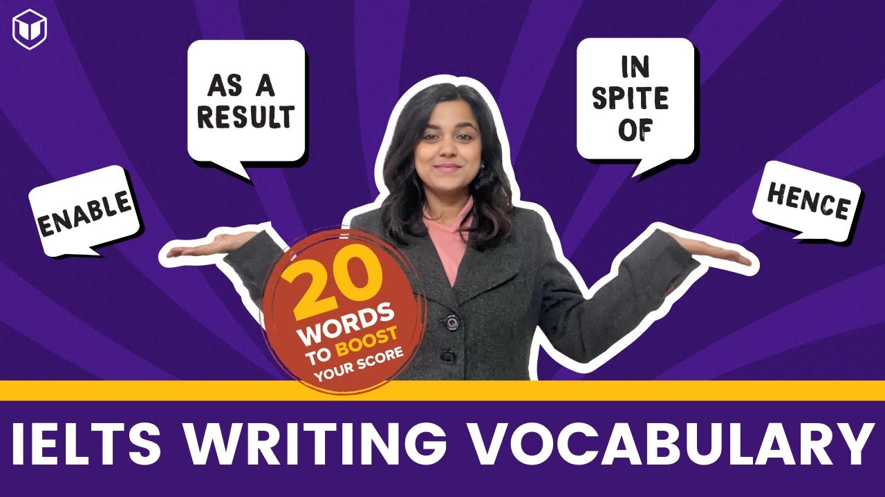 IELTS Writing Vocabulary | Use these 20 words in your essays for Band 9 ...
