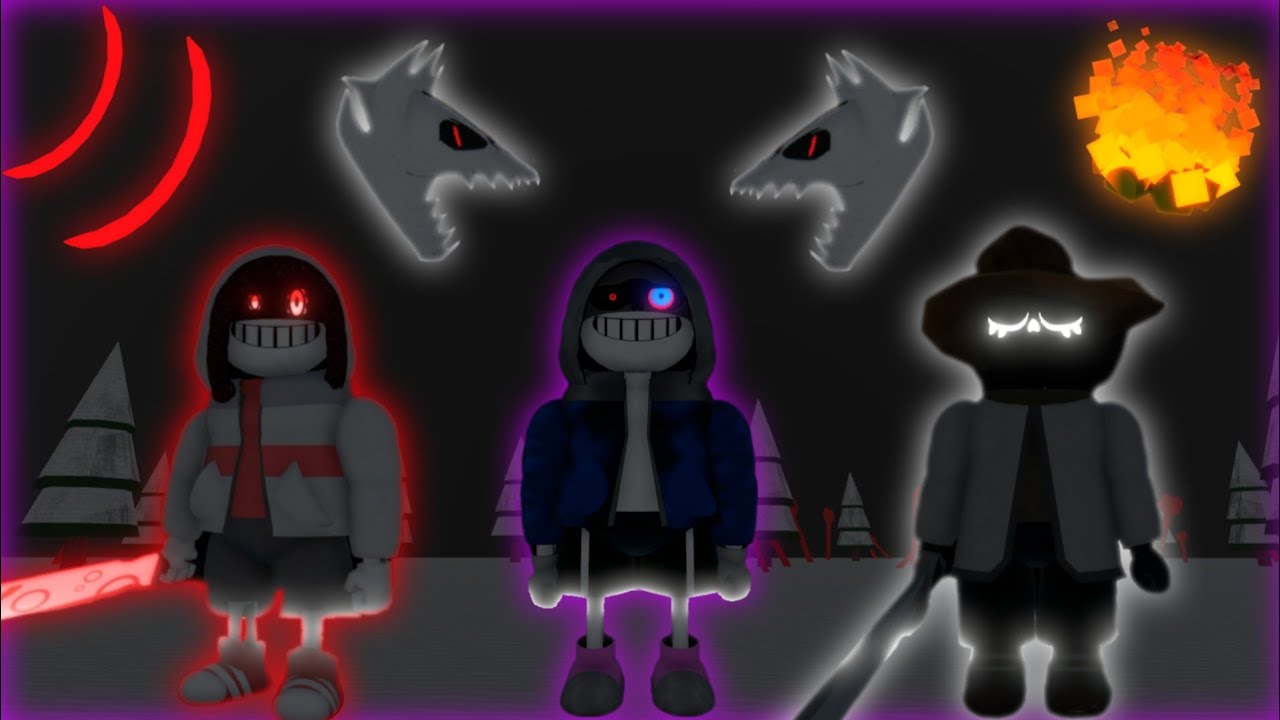 Dusted Soul Ops Boss Rush Reborn Adventure Sans, Murder Sans, Red!Tale ...