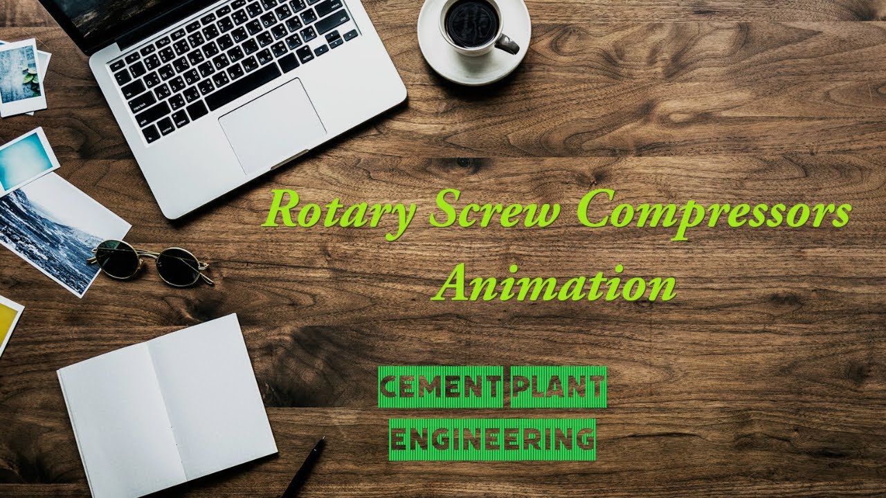 Rotary Screw Compressors Animation - YouTube