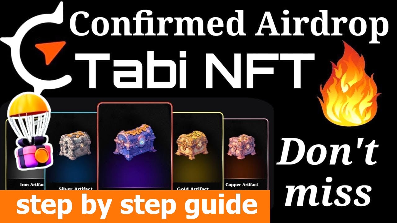 Tabi NFT Marketplace Confirmed Airdrop step by step tutorial - YouTube