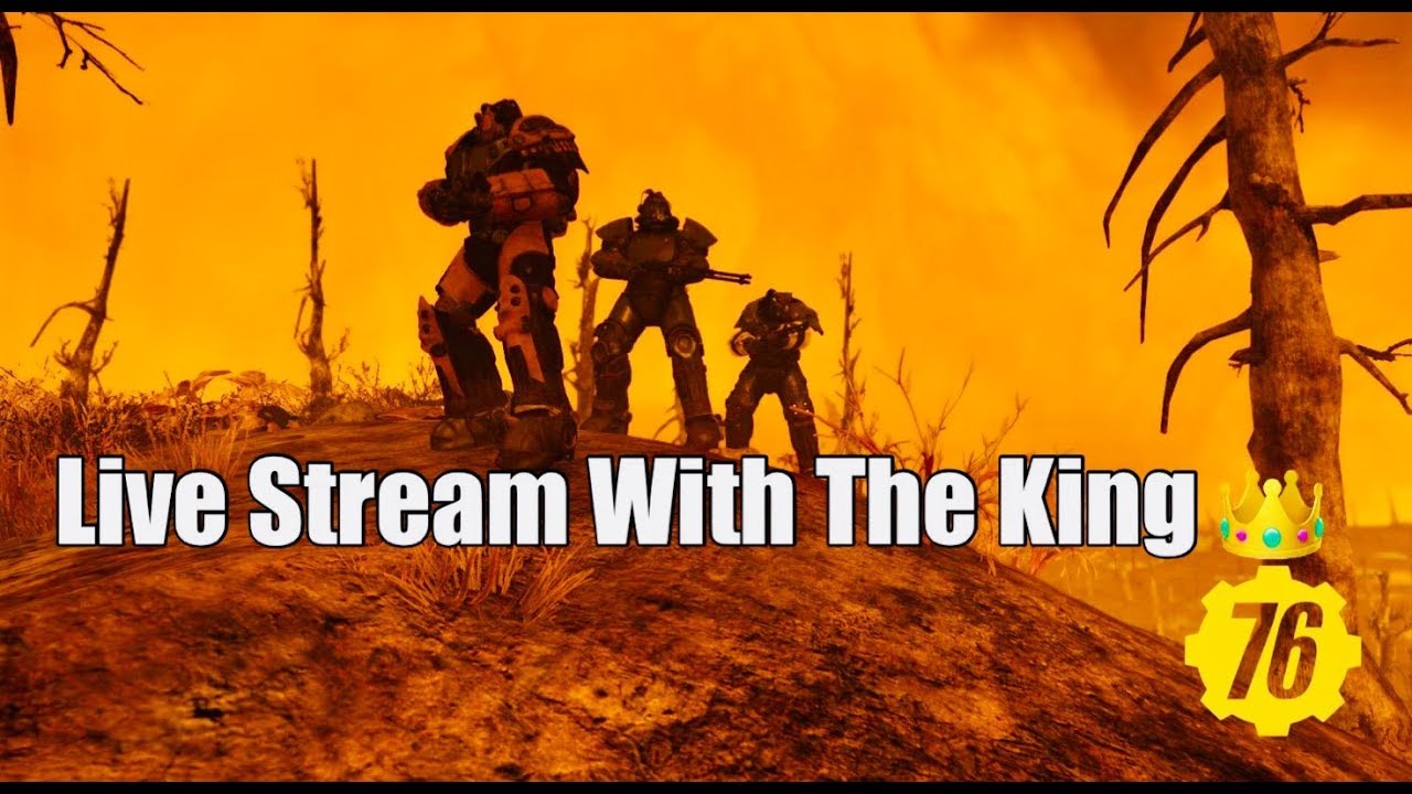 Fallout 76: MEAT WEEK!! (Live Stream With The King) - YouTube