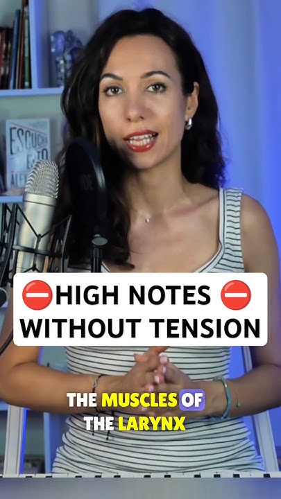 How To Sing High Notes Without Straining And Tension Vocal Technique