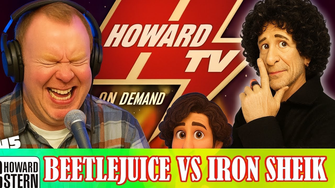 Beetlejuice Goes Head-to-Head with The Iron Sheik – Howard Stern Show ...