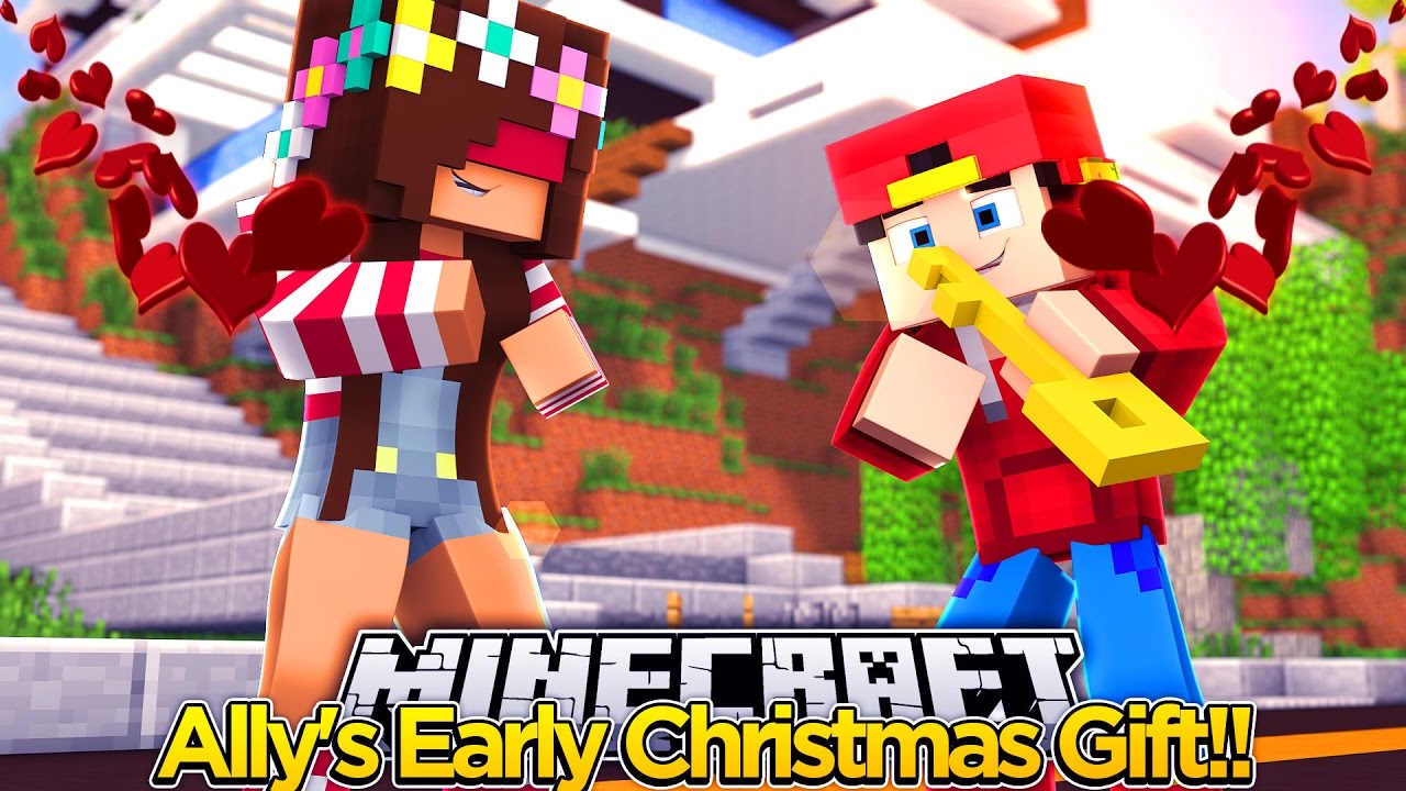 Minecraft Adventure - LITTLE ALLY'S BIG SURPRISE!!! - YouTube