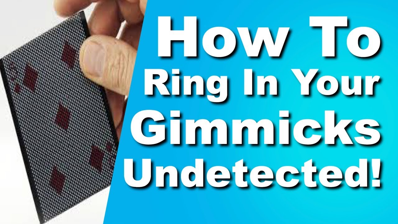 How to Ring in Your Gimmicks Undetected | Advice For Magicians - YouTube