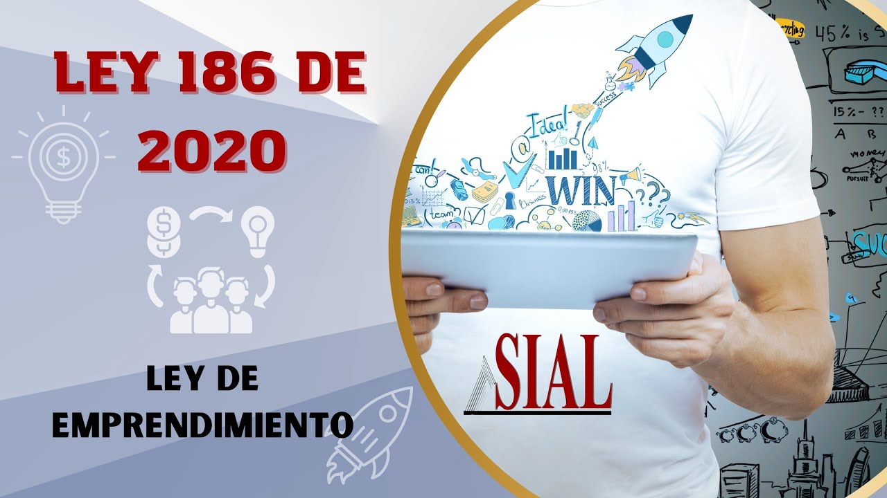 LEY DE EMPRENDIMINTO 186 DE 2020 - YouTube