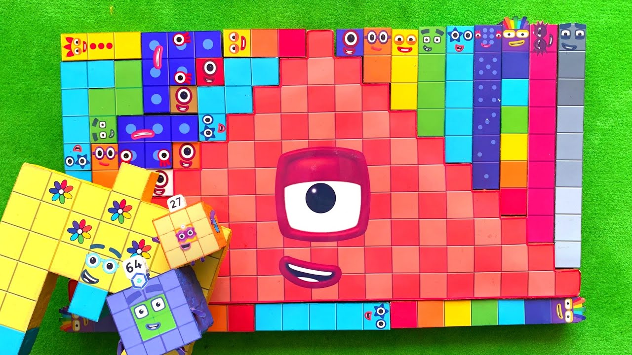 Looking for Numberblocks NEW 25 300 Puzzle Tetris Shape | ASMR chirping ...