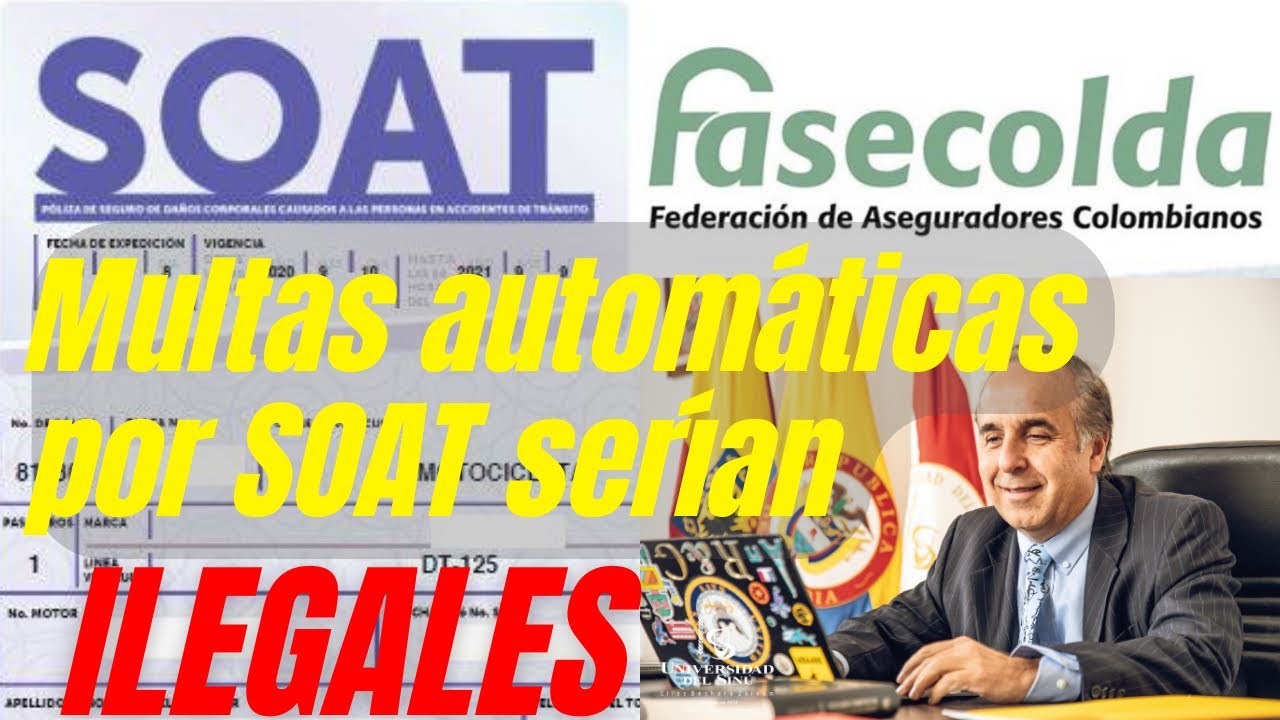🔴 Multas automáticas por Soat serían ilegales (actualizado 2022) - YouTube