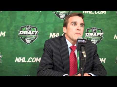 Video: George McPhee explains the Troy Brouwer trade with Chicago - YouTube