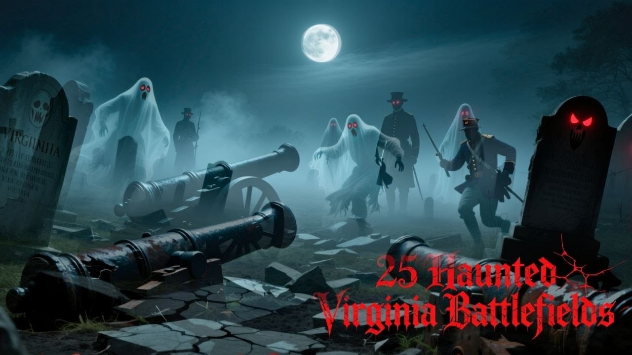 25 Haunted Virginia Battlefields That Will Terrify You After Dark 👻💀 ...