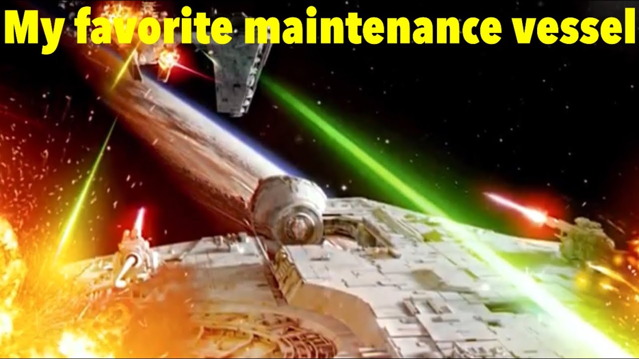 The YX-950 industrial freighter | this ship was canon and fanon - YouTube