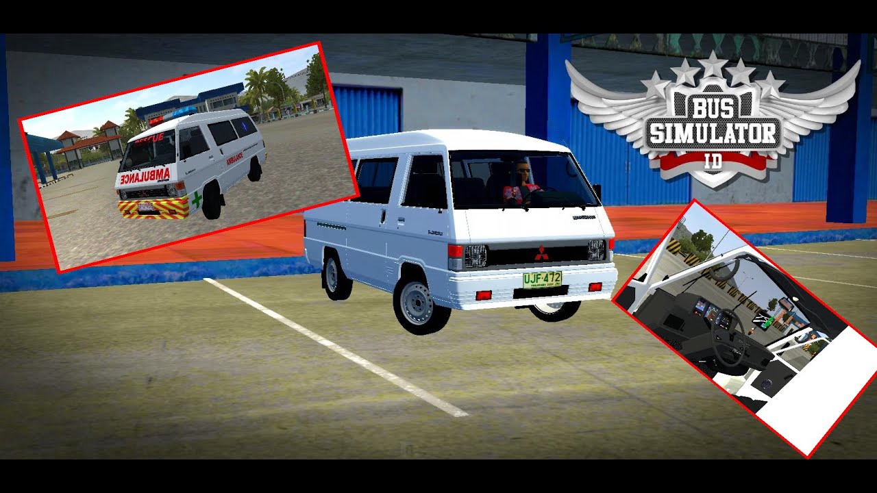 Mitsubishi L300 Versa Van BUSSID MOD UPDATE - YouTube