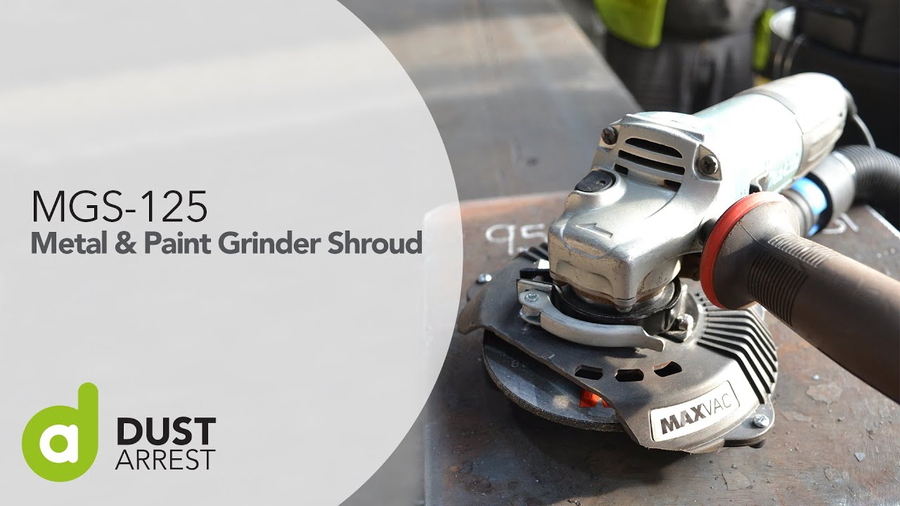 MGS Shroud - Metal & Paint Grinder Shroud - Grinding Steel - Explainer ...