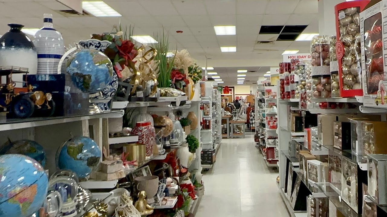 ANOTHER AMAZING HOME GOODS SHOP WITH ME #christmas - YouTube