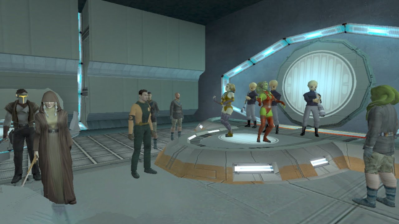 Star Wars KOTOR 2 Gameplay (Ravan the Exile) - Telos Citadel Station ...