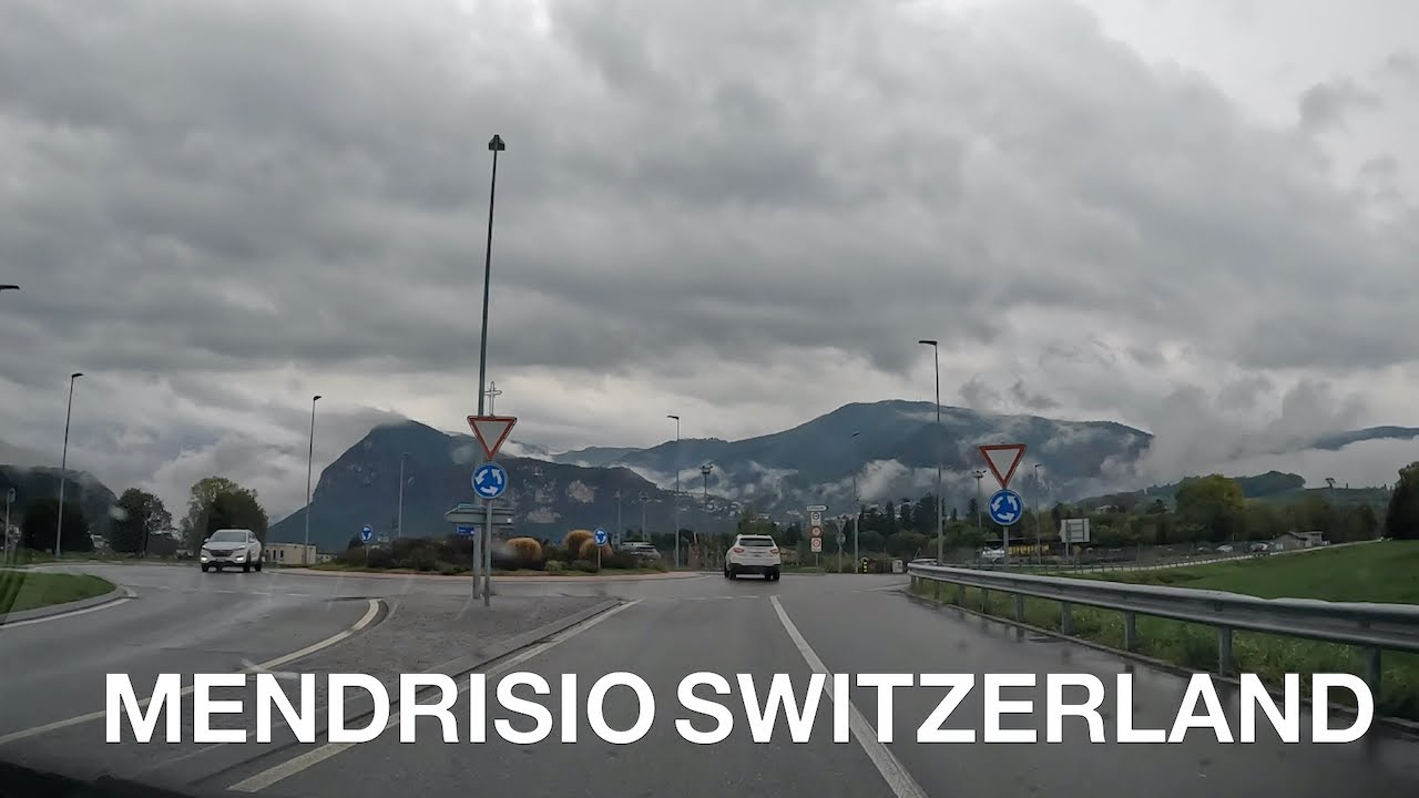 MENDRISIO SWITZERLAND DRIVING TOUR IN 4K - YouTube