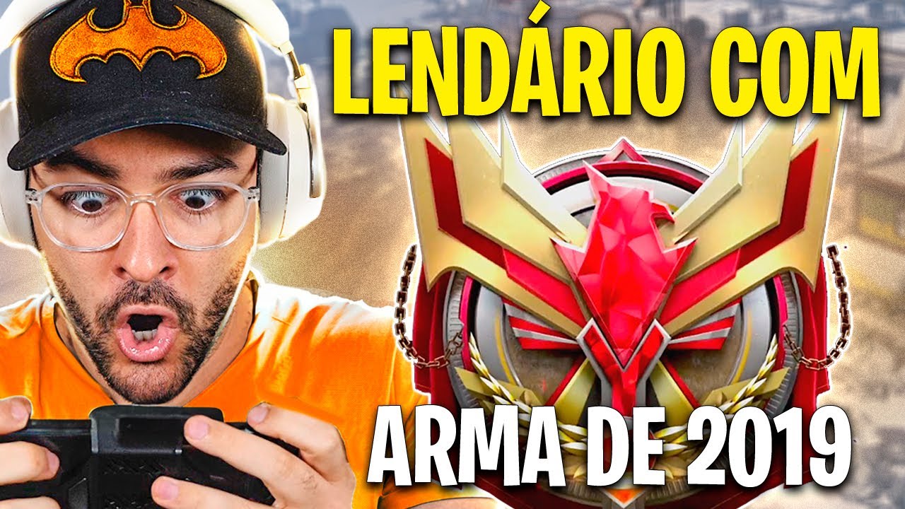 RANK *LENDÁRIO com Arma de 2019* no COD Mobile (melhor arma para ...