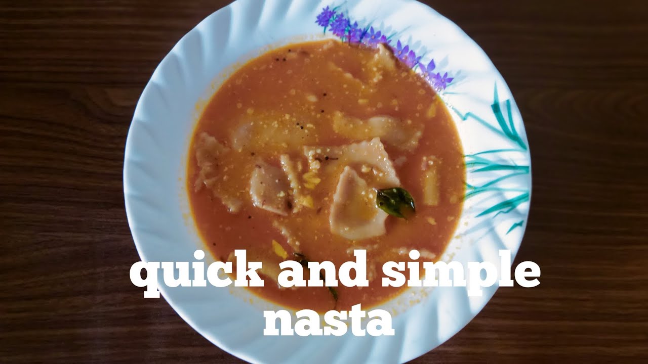 quick and simple nasta / aate se bna simple nasta recipe - YouTube