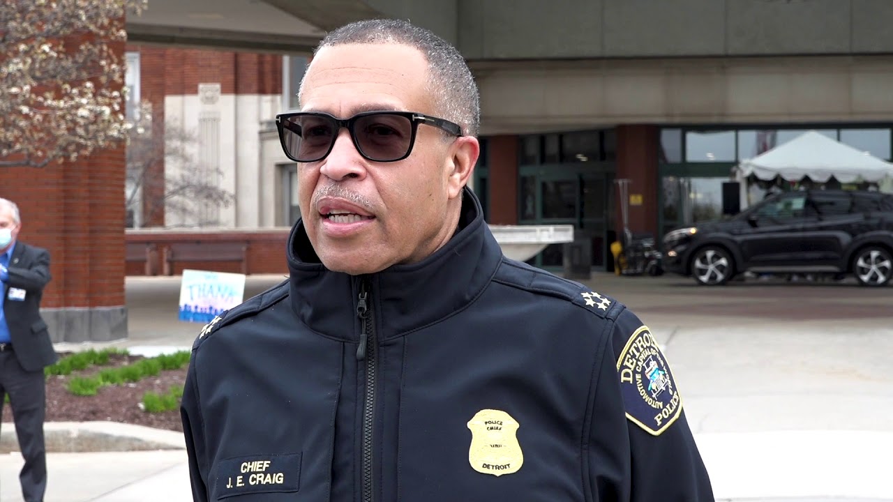 Detroit Police Chief James Craig, Local, State & Federal Partners ...
