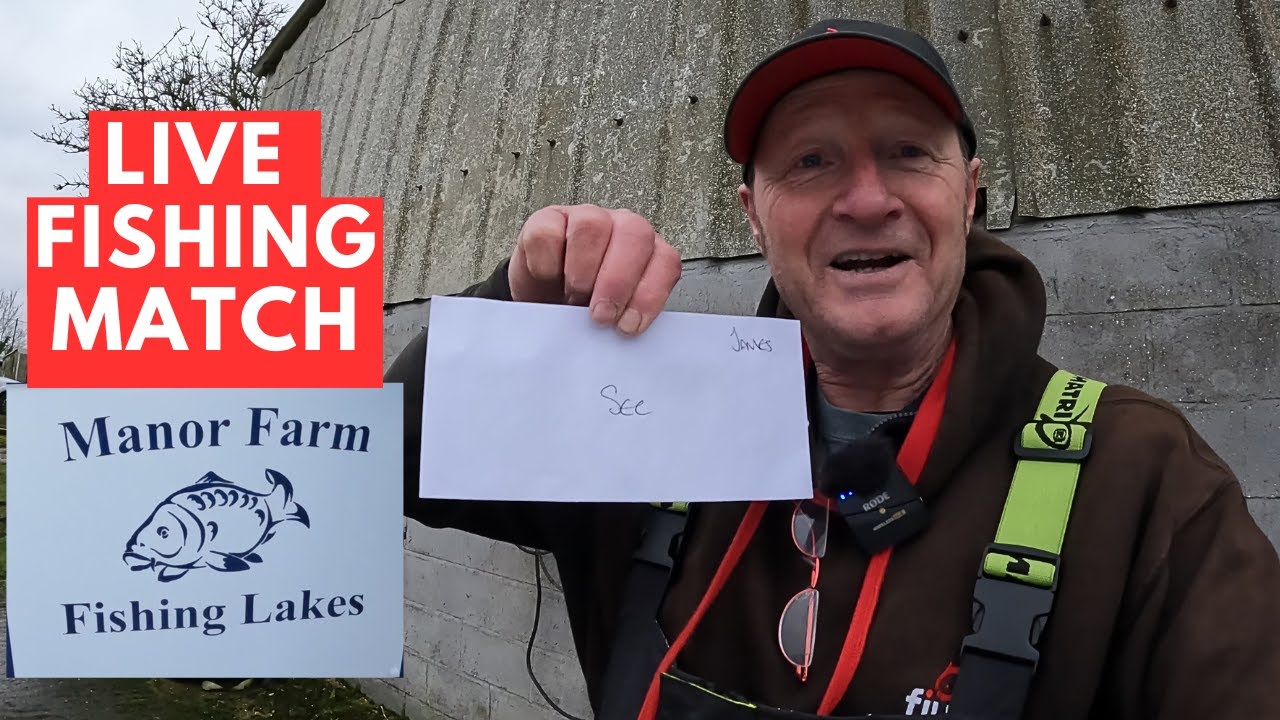 Live Fishing Match Manor Farm Swilland ip6 9lb #matchfishinguk - YouTube