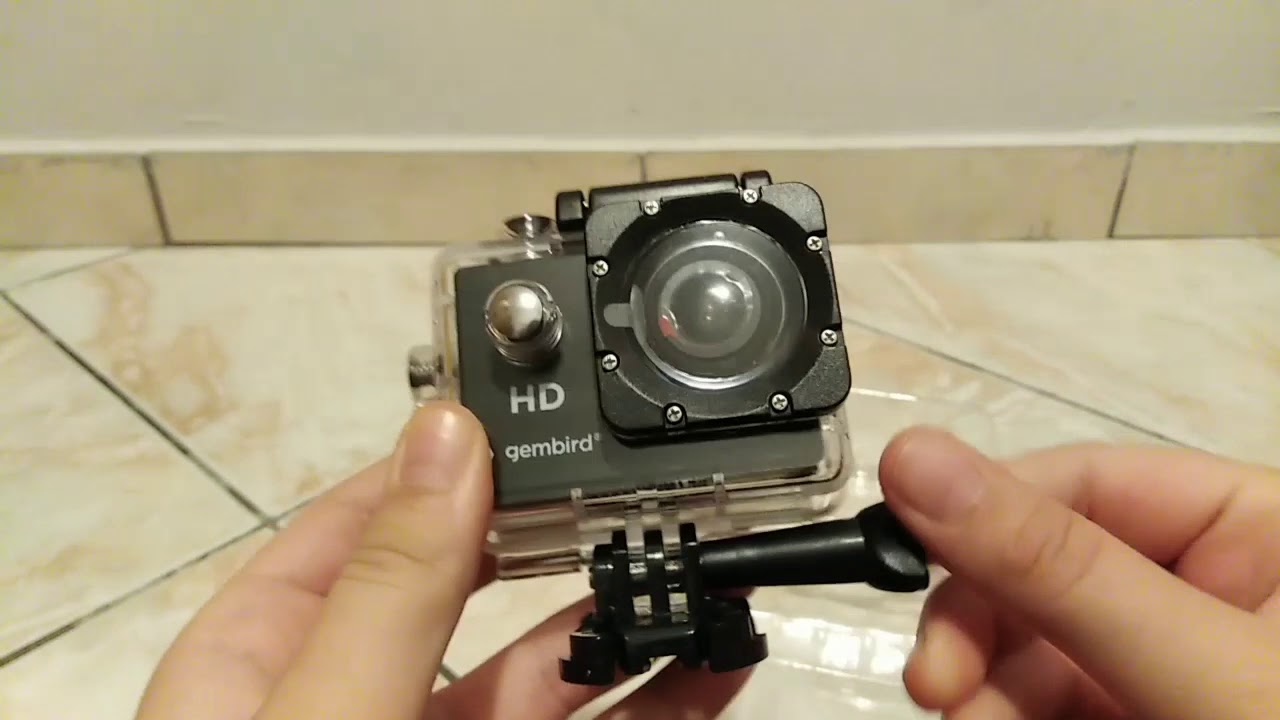 Unboxing of HD action camera Gembird acam-04 (1080p HD) - YouTube
