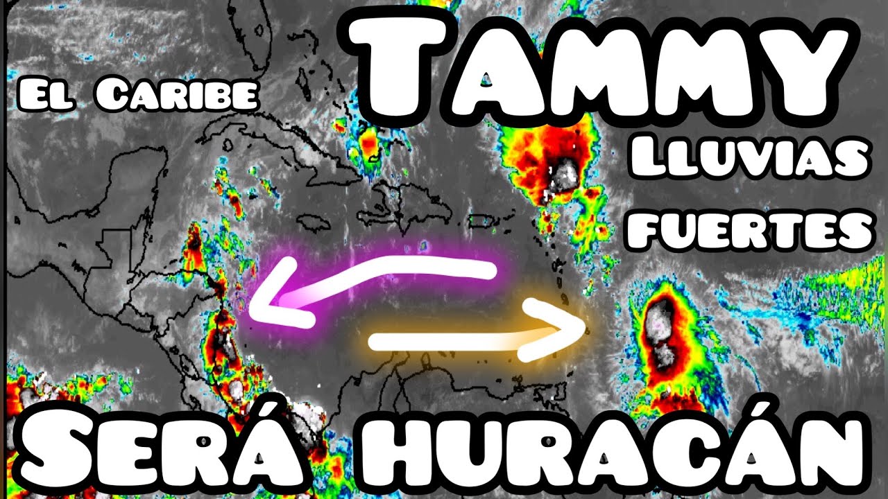 Tormenta Tammy impactará al Caribe como huracán, lluvias fuertes para ...