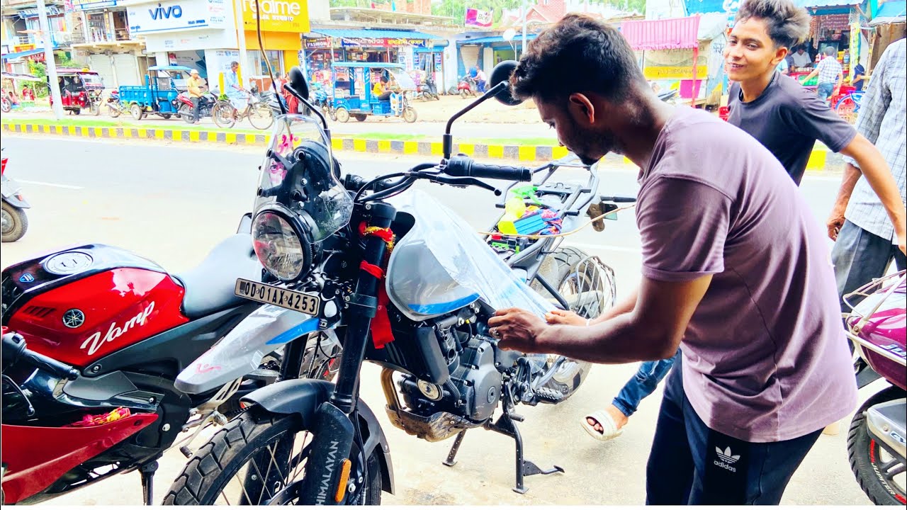 Himalayan Rider Bike Lamination Bike Riding Lover Bike Modification himalayan-rider-bike-lamination-bike-riding-lover-bike-modification