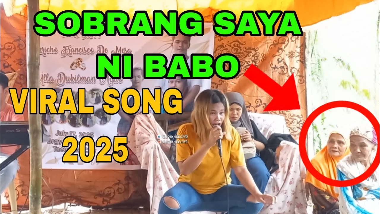 SOBRANG SAYA NI BABO. VIRAL SONG 2025. TRENDING SONG 2025. UDSADI KA BY KUYA MAT MAT. CHINITA ...