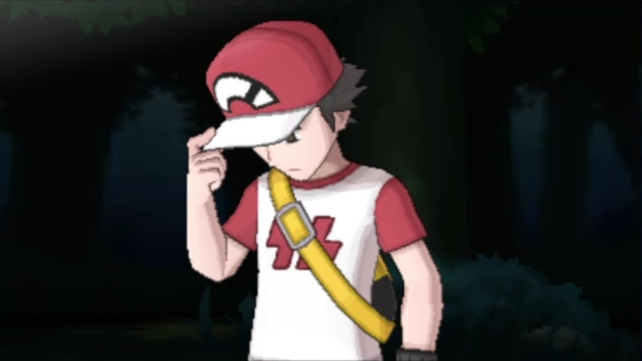 Pokémon Ultra Sun/Ultra Moon - Red Battle - YouTube