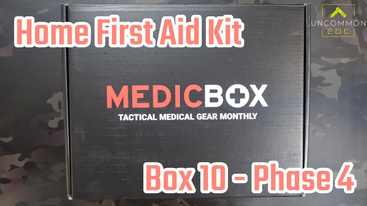 MedicBox Pro - Box 10 Unboxing | Home First Aid Kit | Phase 4 - YouTube