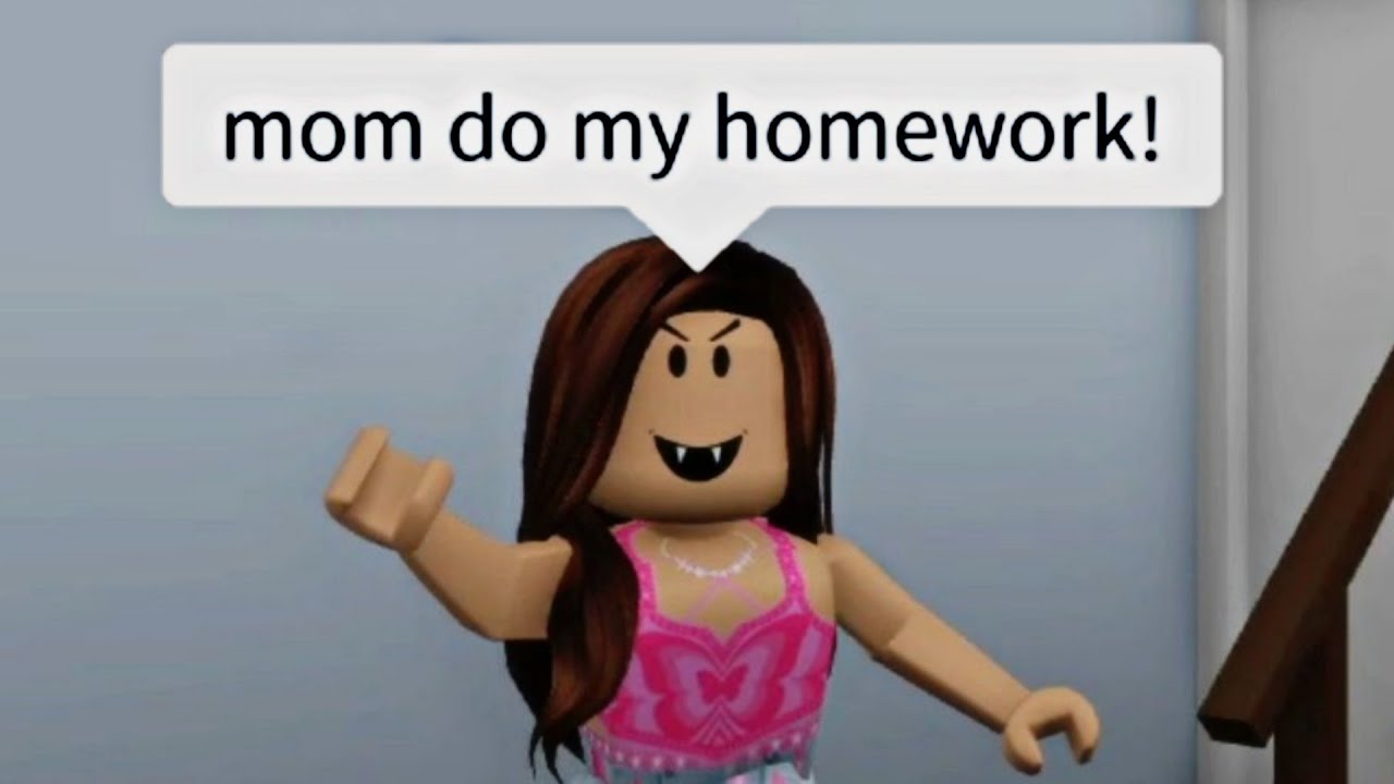 When you swap roles with your mom (meme) ROBLOX - YouTube