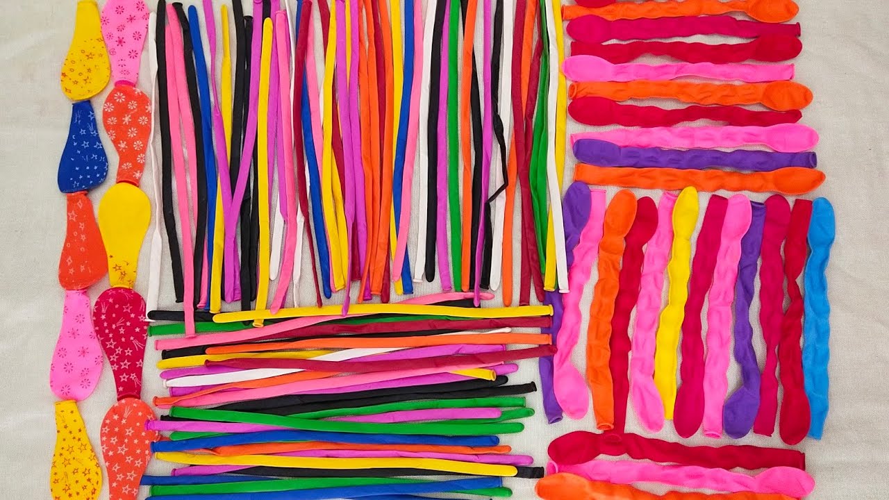 🌈 RAINBOW & Molding BALLOONS Satisfying ASMR 💥 | Blow Pop and Fun - YouTube