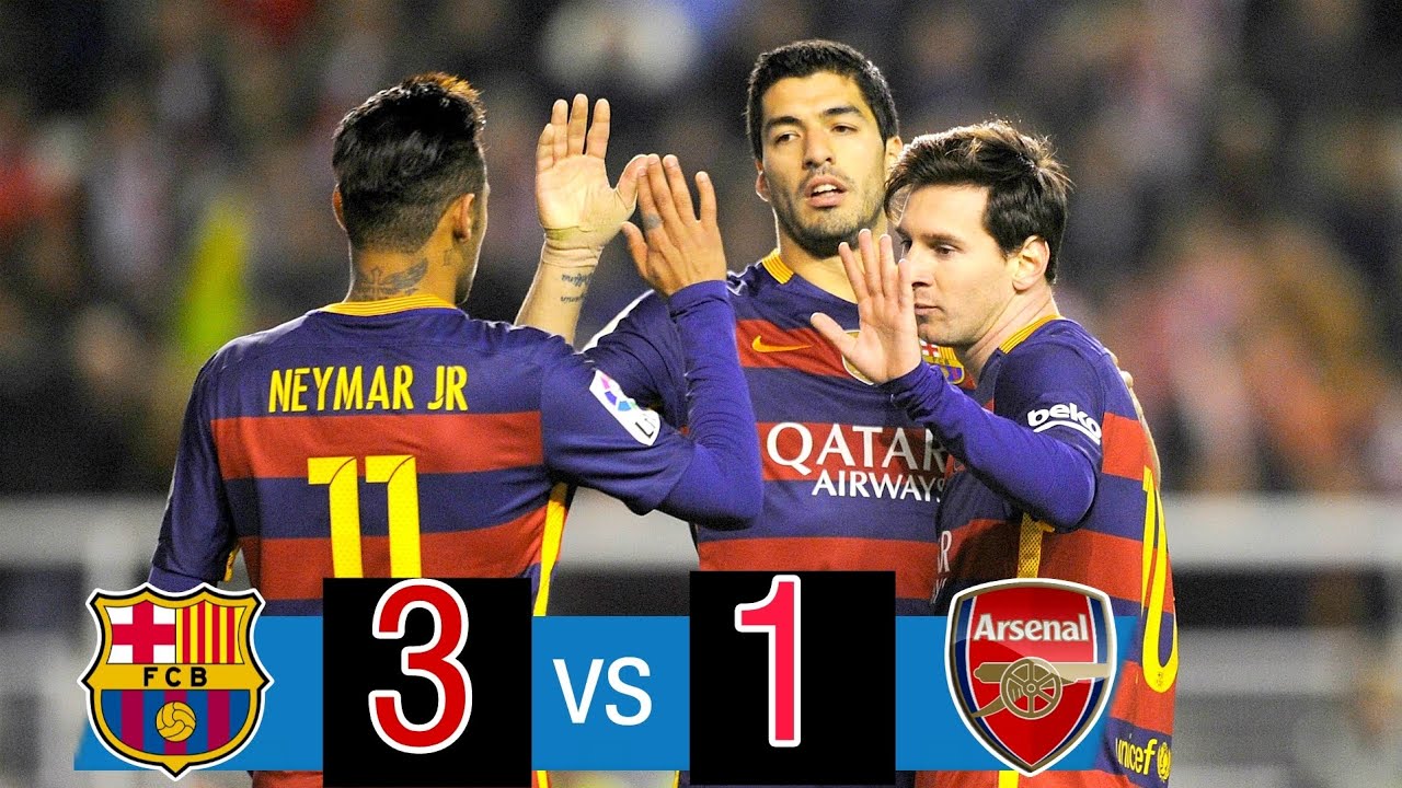 Do You Miss Them? Lionel Messi, Suarez, Neymar (MSN) Made Arsenal Cry ...