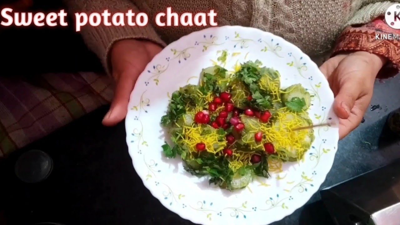 Sweet potato chaat recipe //Shakarkandi ki chaat recipe - YouTube