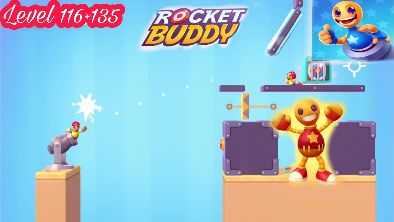 Rocket Buddy ( Level 116-135 ) Complete / iOS Gameplay - YouTube