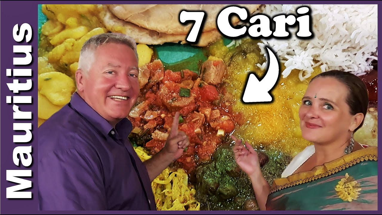 Traditional 7 curries in Mauritius - YouTube